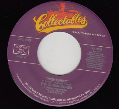 Commodores – Nightshift / Animal Instinct 45 Rpm Record | eBay