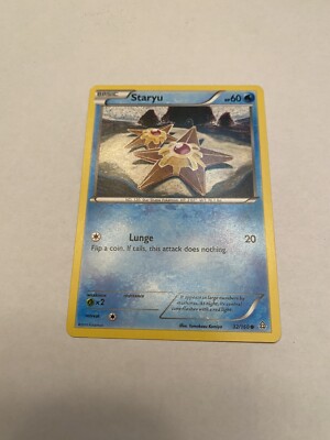 POKEMON Trading Card basic staryu hp60 lunge 32/160 | eBay