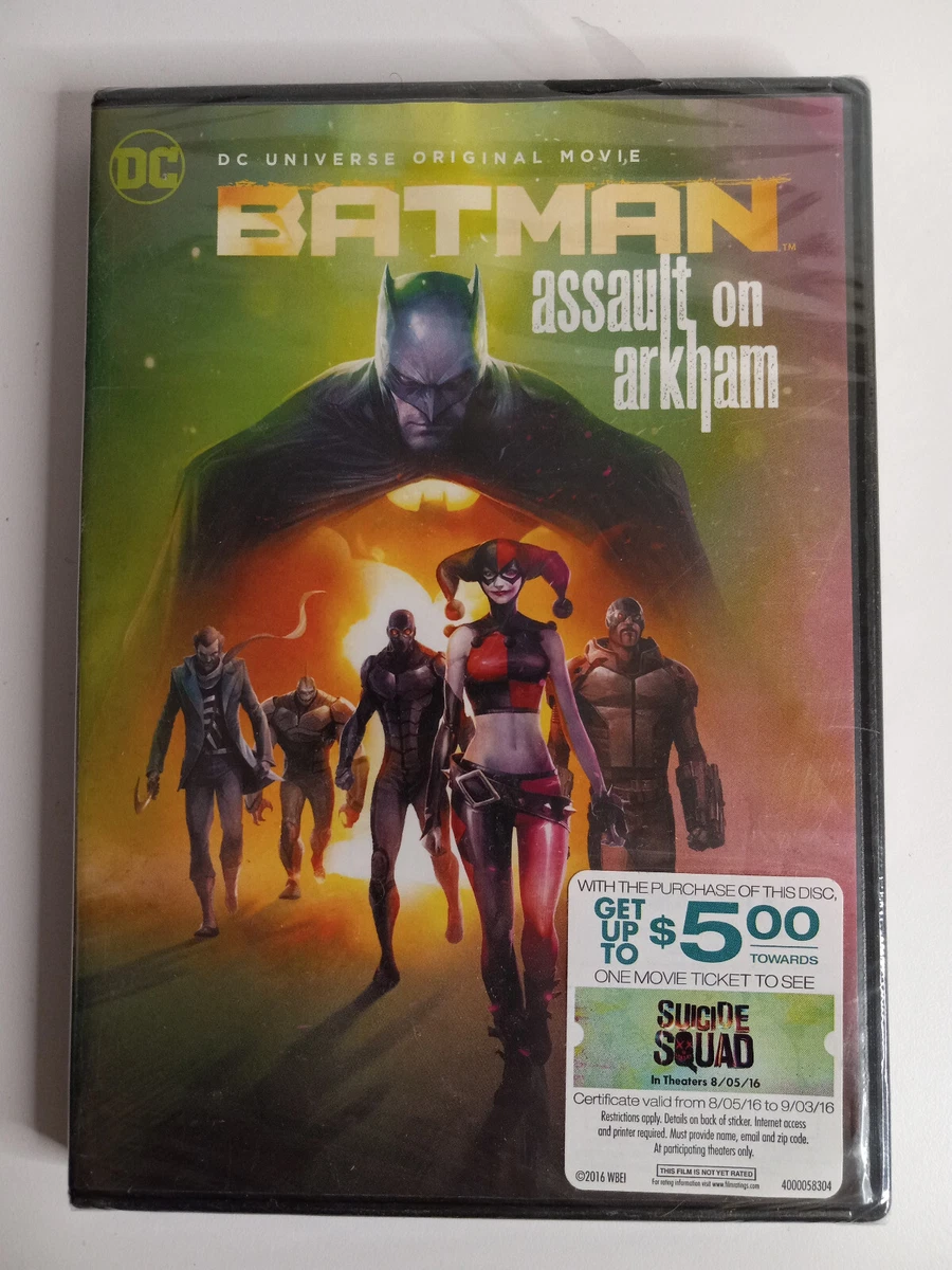 Batman Assault On Arkham Dvd