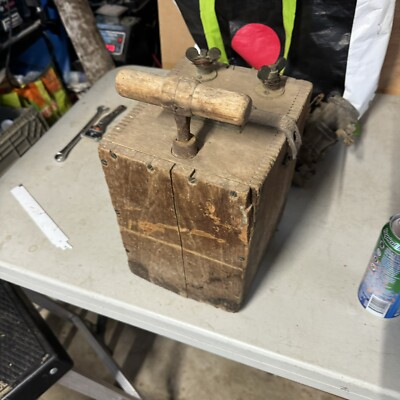 Very Rare Antique James Macbeth Pull Up Dyamite Blasting Machine No. 3 ...