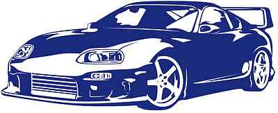 Toyota Supra Vinyl Wall Art Sticker Decal Various Colors + FREE P&P UK ...