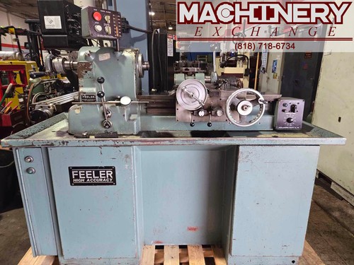 FEELER High Speed 5C Manual Chucking Machine Lathe 9"x14", 8-Station ...