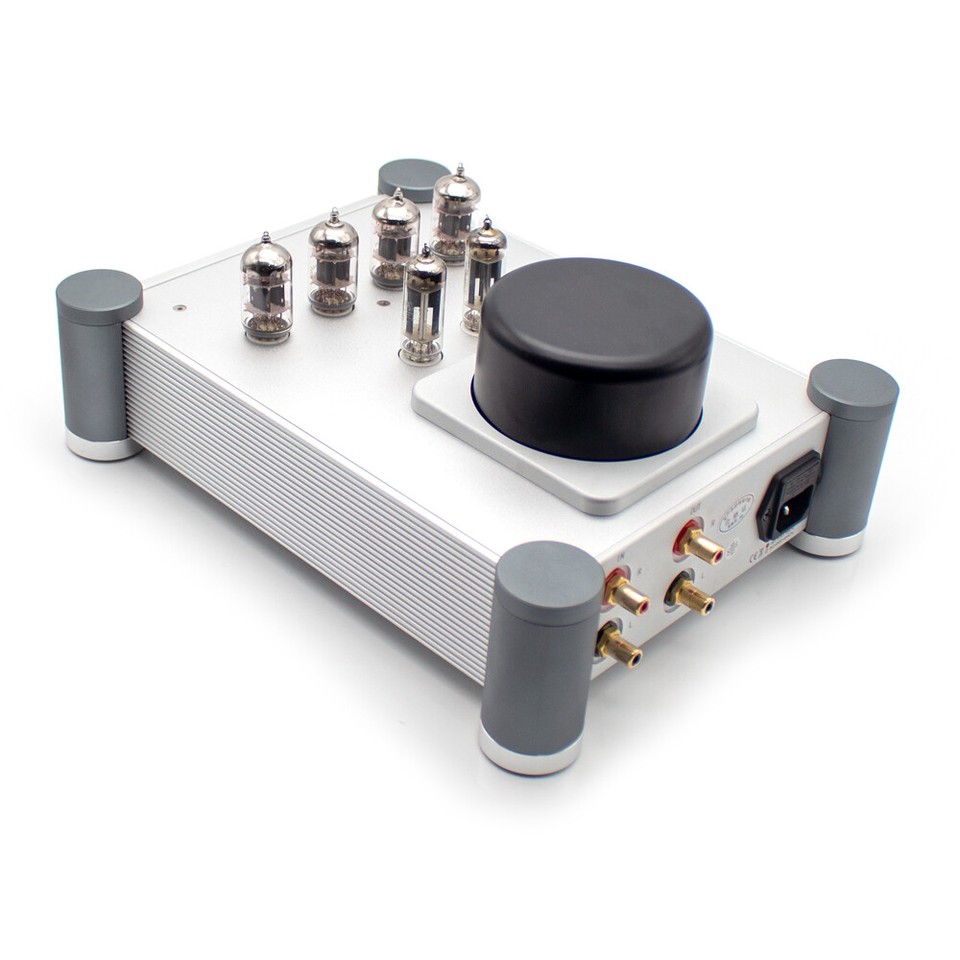 Preamp Stereo Audio HiFi Tube Preamplifier 12AU7 12AX7 6Z4 Vacuum Tube ...