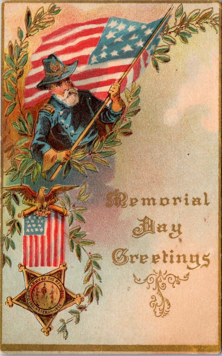 Memorial Day Vintage Postcards