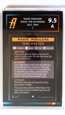 MTG Card Magic Minigame Mini-Master Dominaria United Graded Ambr 9.5 ...