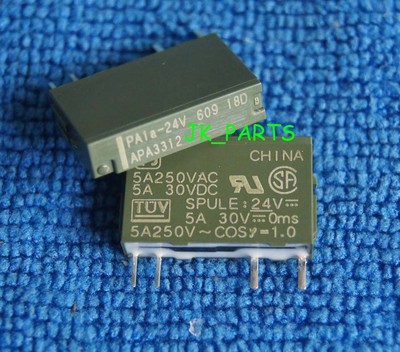 2pcs New PA1A-24V 4Pins 24V APA3312 Panasonic Relay | eBay
