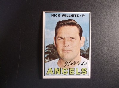 1967 Topps Baseball Nick Willhite Card # 249 | eBay