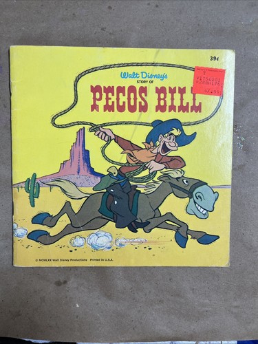 Walt Disney’s story of Pecos Bill published by the Golden press | eBay