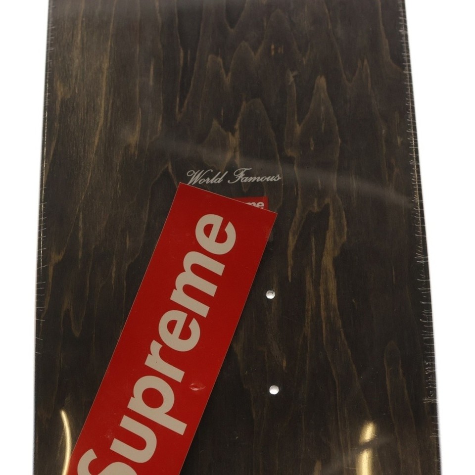 SUPREME 20SS Tupac Hologram Skateboard 2pac Two Pack Deck Black Used ...
