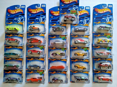 Hot Wheels Assorted lot of 26 Cars: First Edition, Side Draft, Sling Shot | eBay