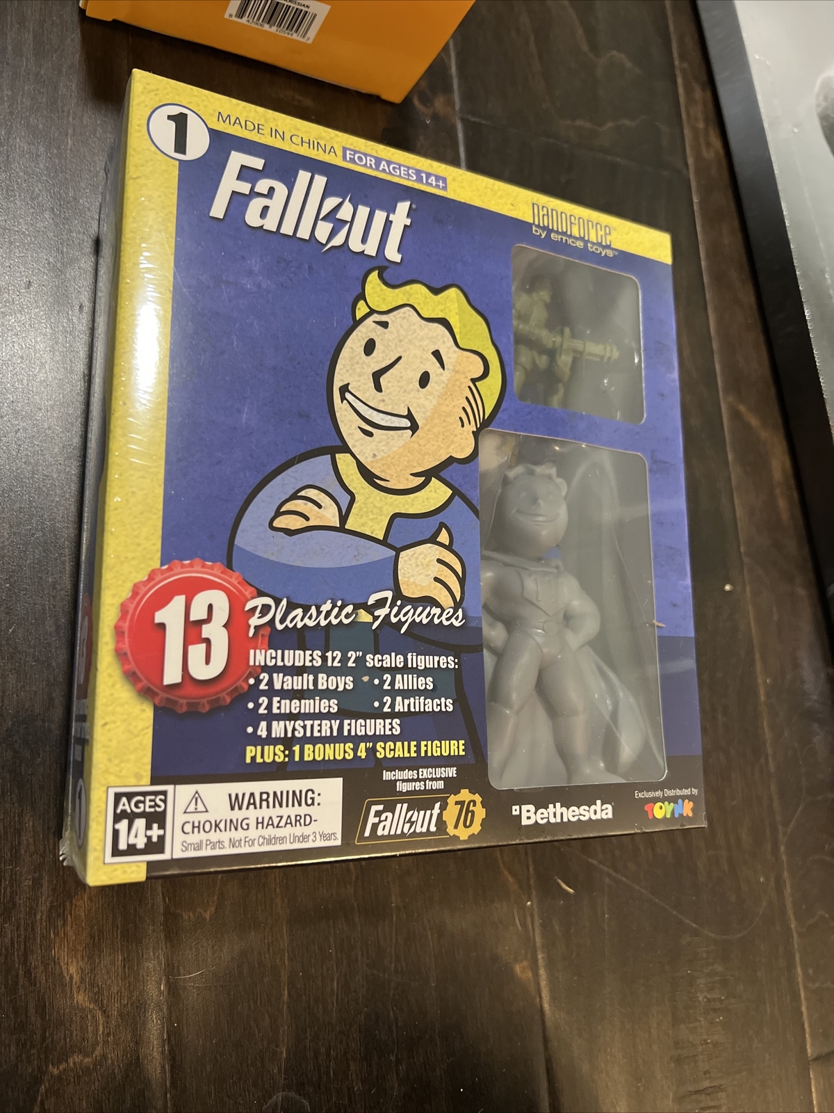 Fallout 76 Series 1 Army Builder 13 Plastic Figures NanoForce EMCE Toys ...