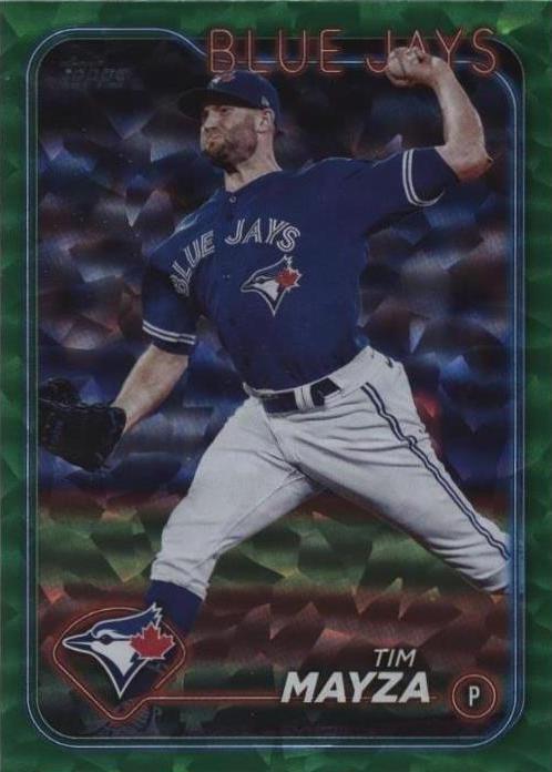 2024 Topps Update Series - Tim Mayza #US203 Green Crackle Foilboard ...