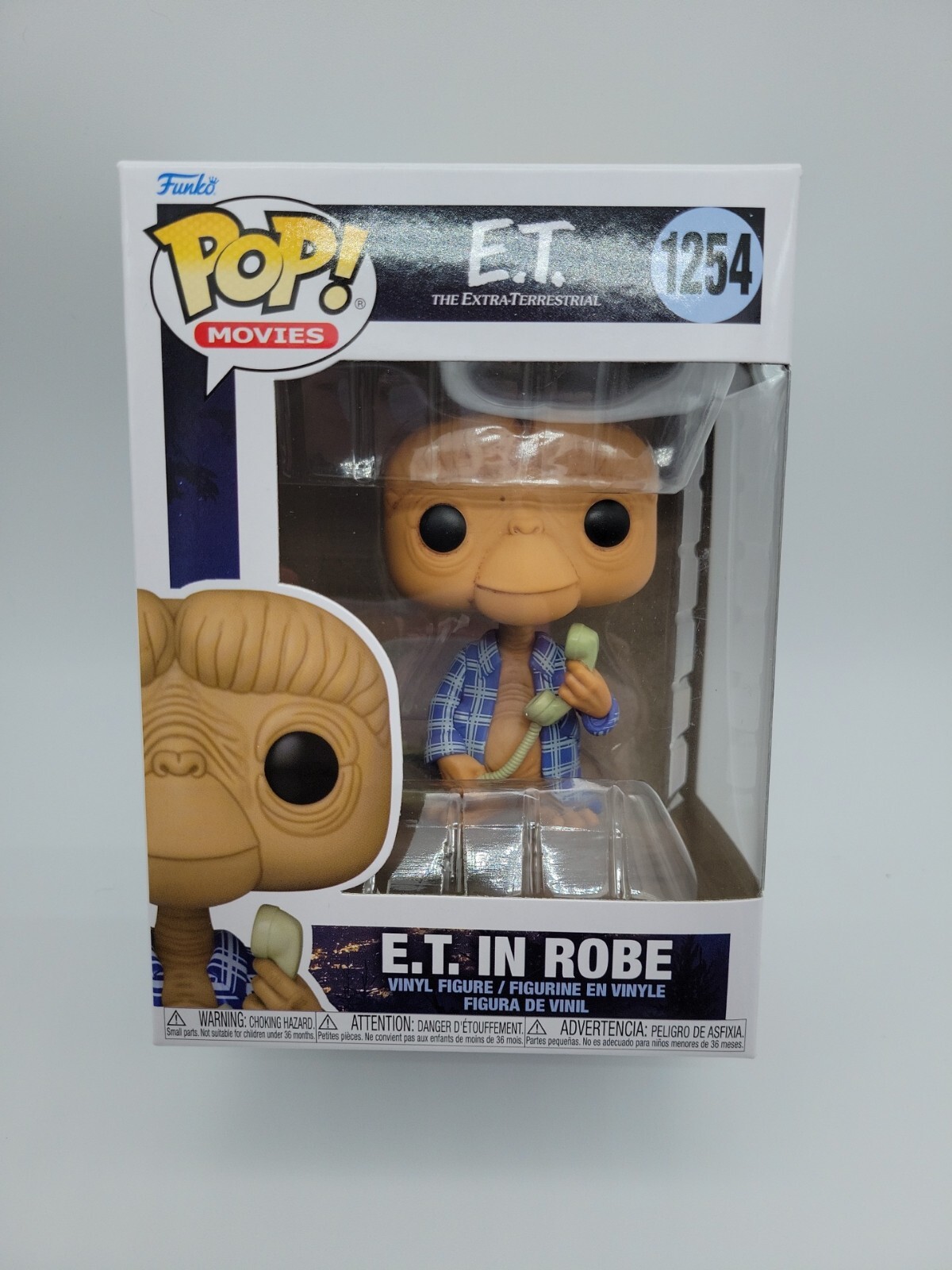 Funko Pop! Movies: E.T. The Extra-Terrestrial - E.T. In Robe (1254 ...