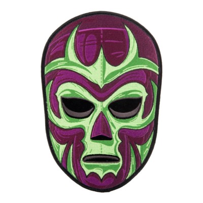 Mexican Wrestler Purple Mask Patch, Lucha Libre Patches | eBay