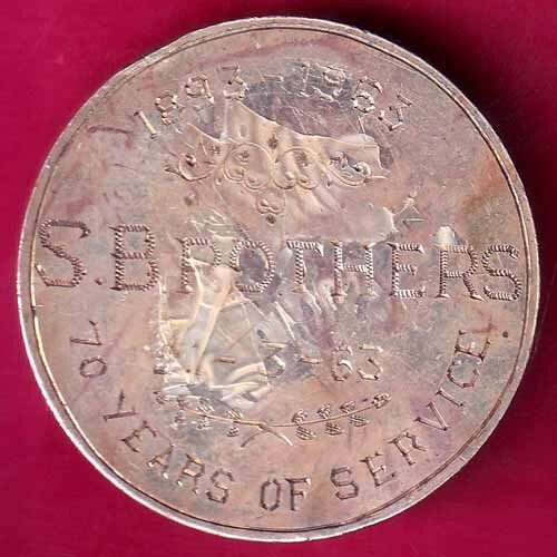 SILVER TOKEN Weight– 26.15 gm : " Shree Mahalaxmi" SILVER TOKEN #KE156 ...