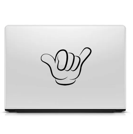 Hang Loose Hand Decal Stickers JDM Tumbler Car Truck Window Hand | eBay