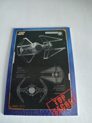 star wars Pre-Release 2023 top secret Tie interceptor ST11 | eBay
