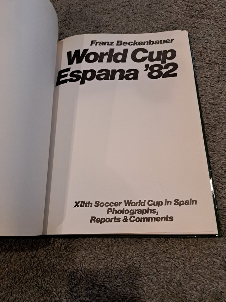 World Cup Espana '82 Franz Beckenbauer Spain 1982 | eBay