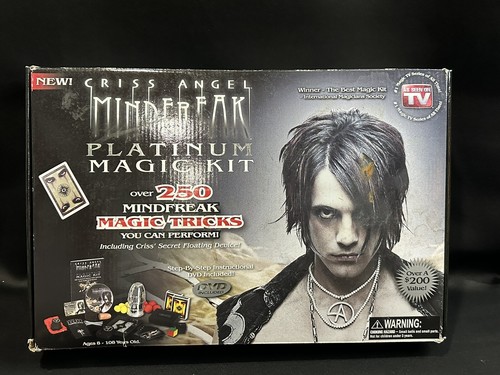 Chris Angel Mindfreak Platinum Magic Kit 250 Tricks & DVD * As Seen on ...