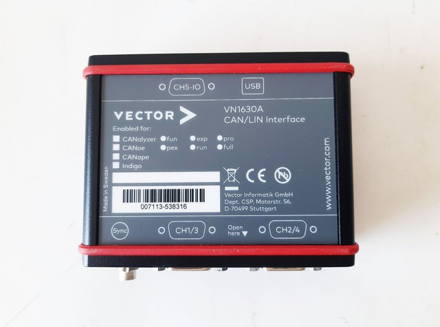 Vector VN1630A Can/ Lin Interface Activation for sale online | eBay