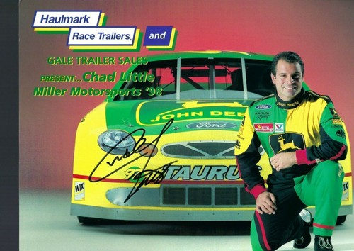 NASCAR SUPERSTAR CHAD LITTLE AUTOGRAPHED POSTCARD W/ COA | eBay