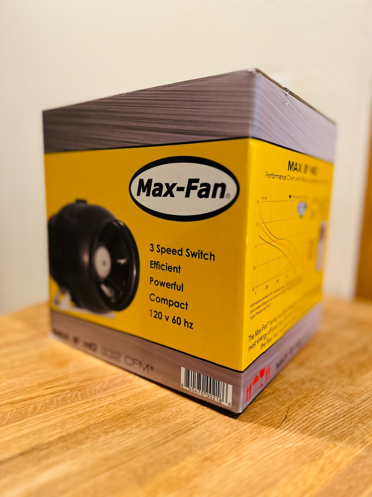 Can-Fan Max Fan 8 in HO 932 CFM 3 Speed for sale online | eBay