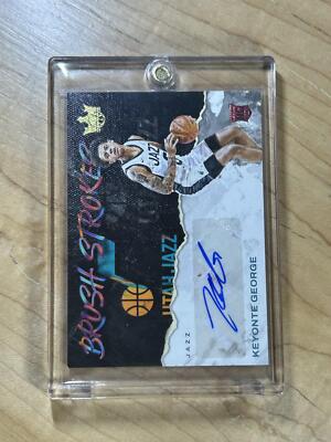 2023-24 Panini Court Kings #BR-KEY Keyonte George Brush Strokes #/75 RC ...