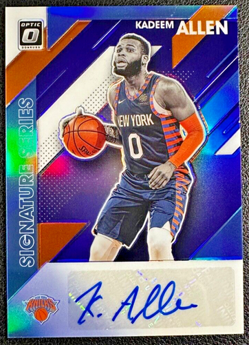 KADEEM ALLEN 2019-20 Panini Donruss Optic Signature Series Autograph | eBay