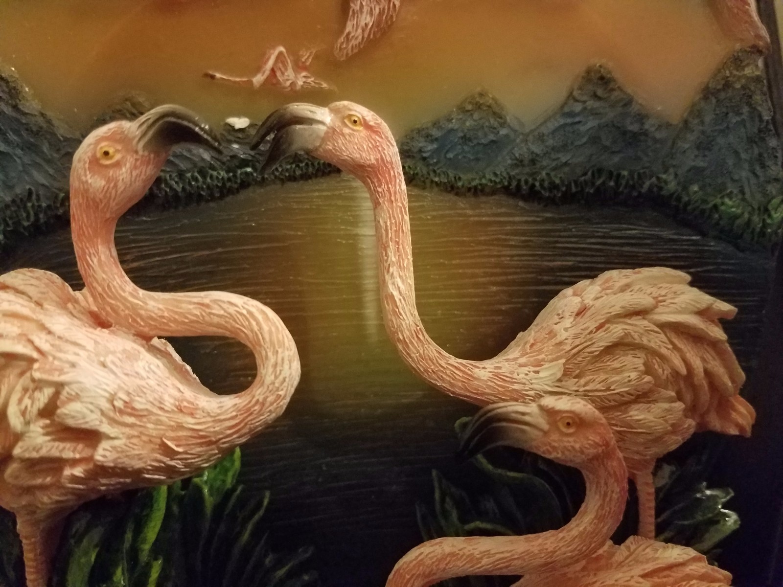 The Midori Mint Collection 1993 Decorative Shadow Light Flamingo SG-76 ...