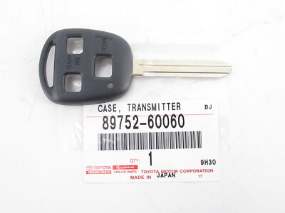 Genuine OEM Toyota 89752-60060 Key Blank Shell Case Transmitter Housing ...