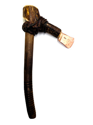 Otzi Man Copper Axe Reproduction Hand Forged Copper, Antler Elbow ...