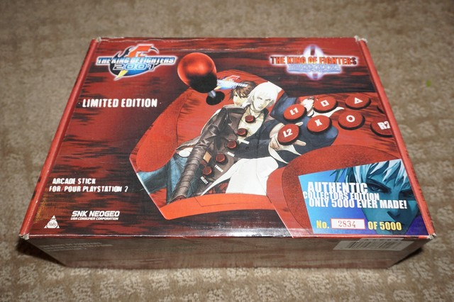 King of Fighters 2000 2001 Arcade Fight Stick PlayStation 2 Ps2 SNK for ...