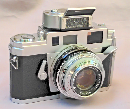 Konica III A Rangefinder 35mm Camera with Case and Light Meter | eBay