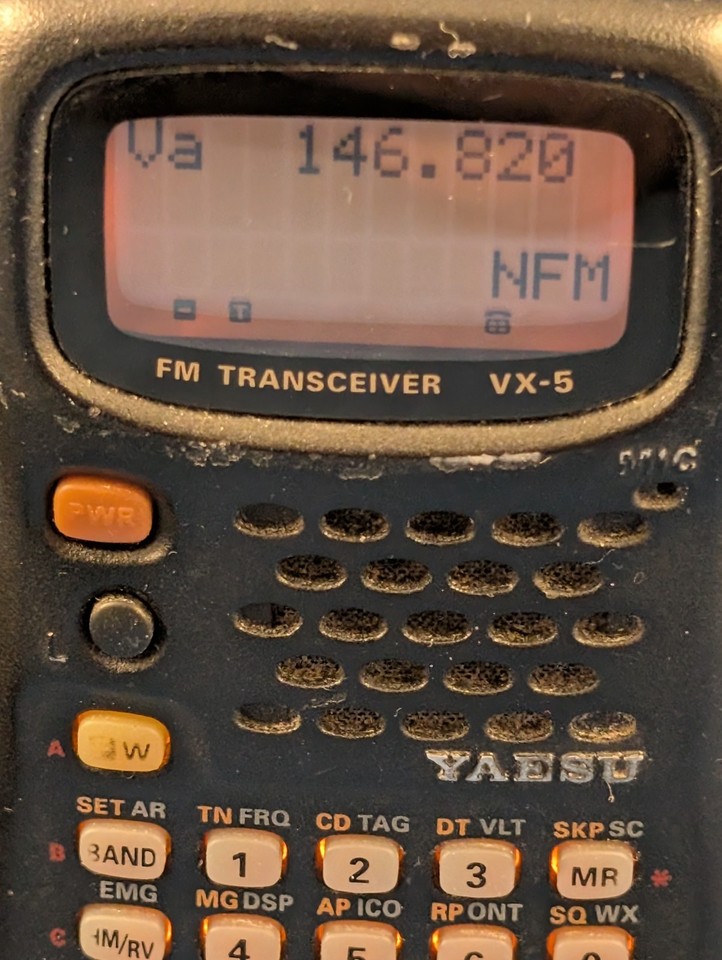 Yaesu VX-5R VHF/UHF Hand-Held Transceiver 3-Band With Charger | eBay