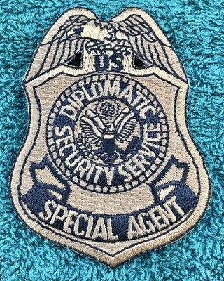 U.S. Department of State - Diplomatic Security Service - Patch Badge - Tan | eBay