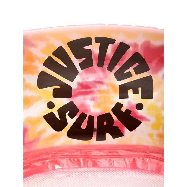 Justice Chair Inflatable Swimming Pool Float; Color: Pink, Orange; Ages ...