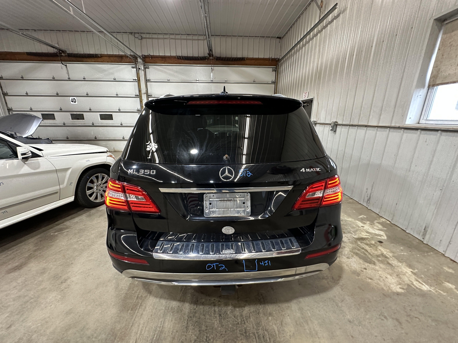 12-15 MERCEDES BENZ ML350 REAR LIFTGATE HATCH, PAINT CODE 040 BLACK | eBay