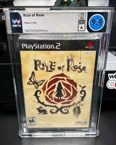 Rule of Rose PlayStation 2 PS2 Black Label Sealed CGC Graded 9.4 A | eBay