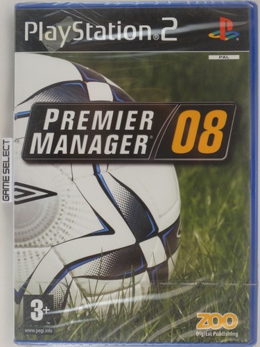 Premier Manager 08 2008 sony PS2 Pal Eng Between Esp - - New Sealed | eBay
