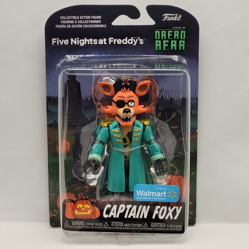Five Nights At Freddy's Curse Of Dread Bear Captain Foxy Action Figure ...