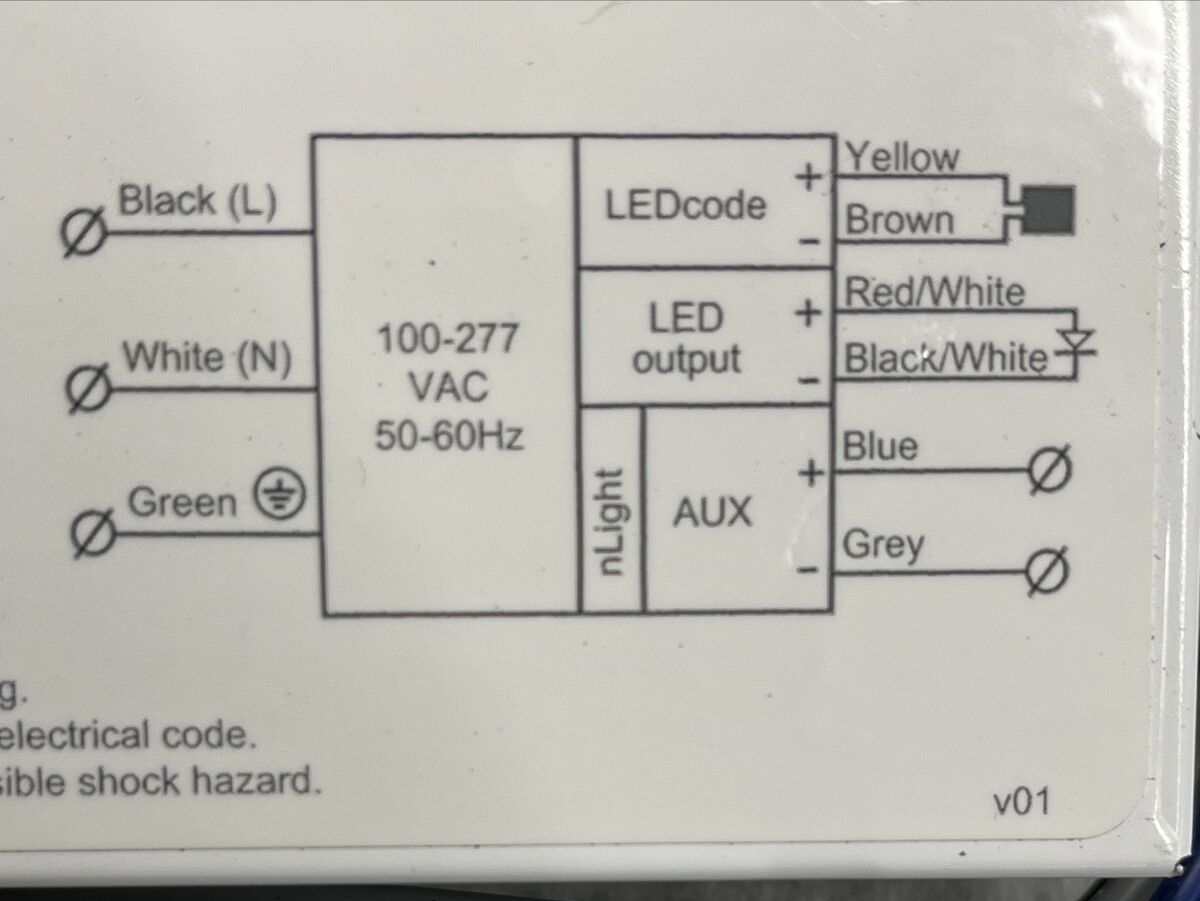 EldoLED ECOdrive 368/M LED Driver/Controller 100-277V 150-1400mA 50W ...