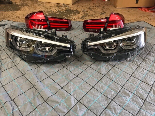 Genuine Bmw M3 M4 F32 F33 F82 F36 F80 Lci Icon Headlights Including ...