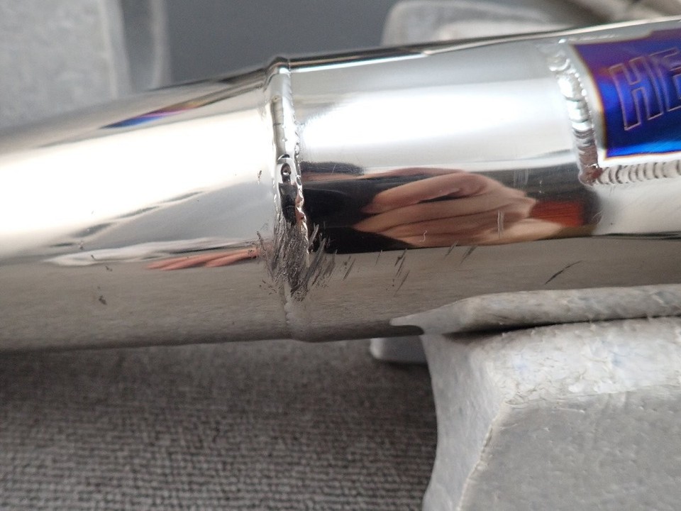Onishi Heat Magic Gsx-1300R Hayabusa 08-202 Titanium Slip-On Exhaust ...