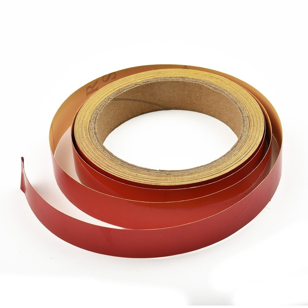 Red PVC Car Sticker Red Lining Reflective Film Decal Strip Vinyl Wrap ...