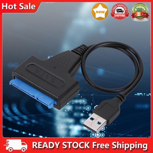 USB 2.0 To SATA External Hard Drive Adapter Cable 22pin for 2.5 Inch ...