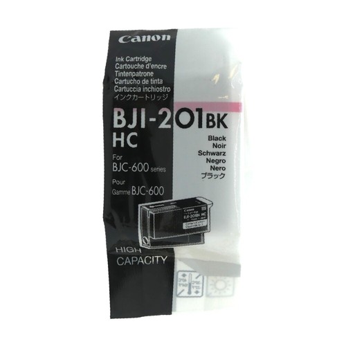 Original Canon Ink Cartridge BJI-201 Black for Bjc 600 610 620 680 ...