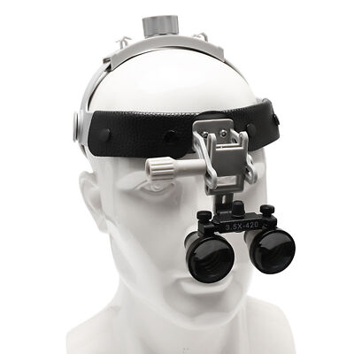 DY-108 Dental 3.5X Surgical Loupes Headband with 3W Headlight ENT ...