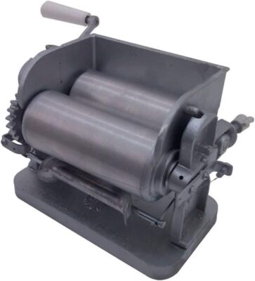 5" Cutter Aluminum Monarca Manual Flower Corn Tortilla Maker Roller ...