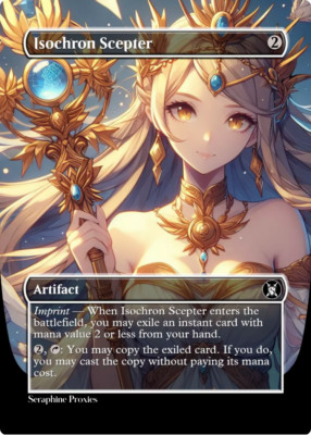 Isochron Scepter - High Quality Altered Art Custom Cards | eBay