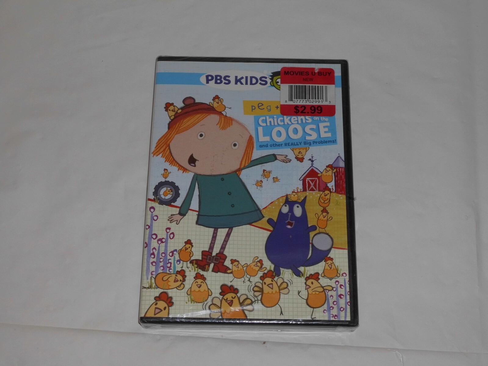 Peg + Cat: The Chicken Problem and Other Really Big Problems (DVD, 2014 ...